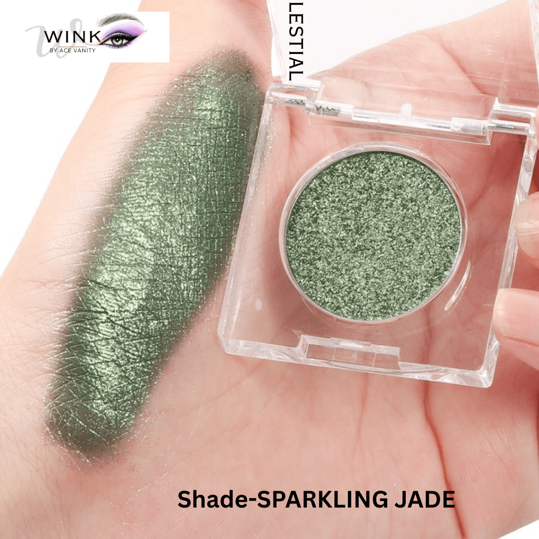 Wink Pressed Pigment CELESTIAL- SPARKLING JADE | Professional Makeup Tools by Ace VanityProduct ...